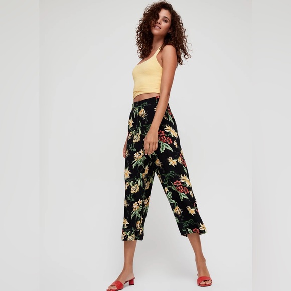 Wilfred | Pants & Jumpsuits | Wilfred Floral Faun Pant | Poshmark